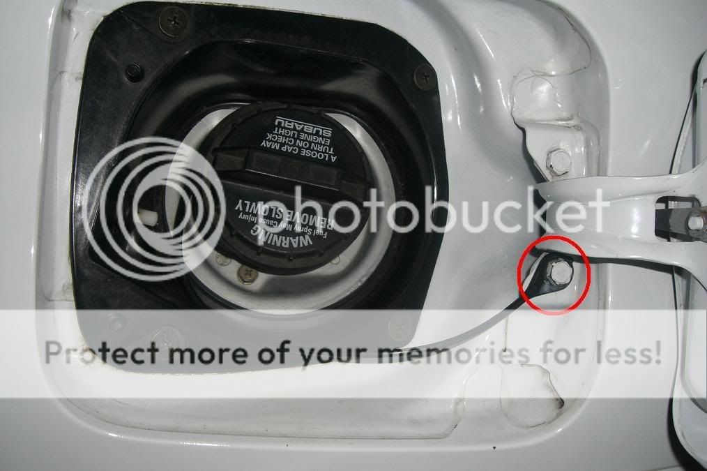 Fix / Relocate gas cap strap | IW STi Forum